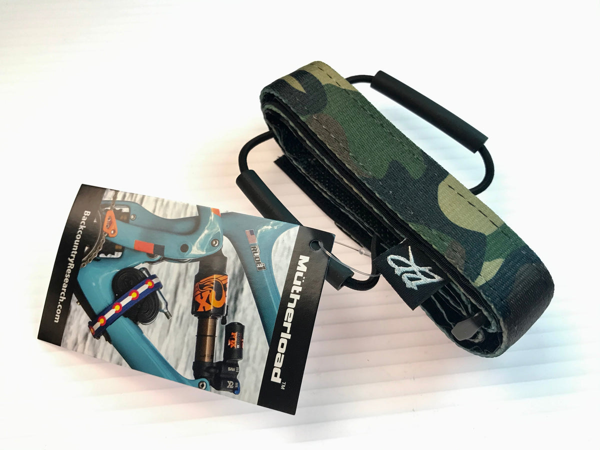 Backcountry Research Mutherload Frame Strap - Camouflage — Send It Bikes