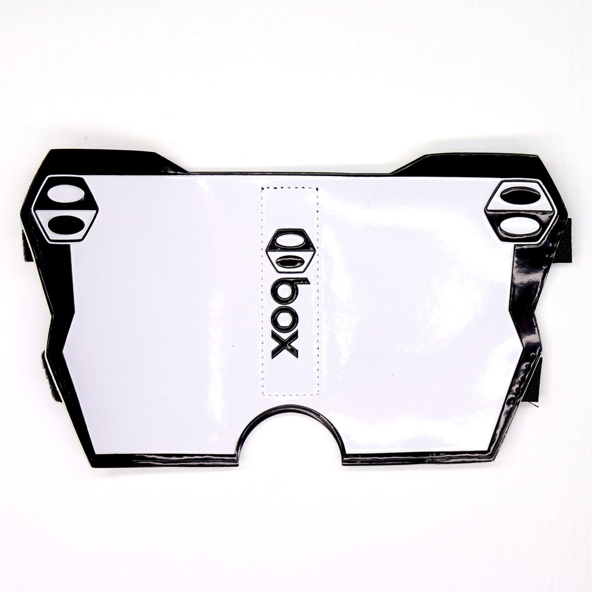 BOX Box Two Side Number Plate - Black — Send It Bikes