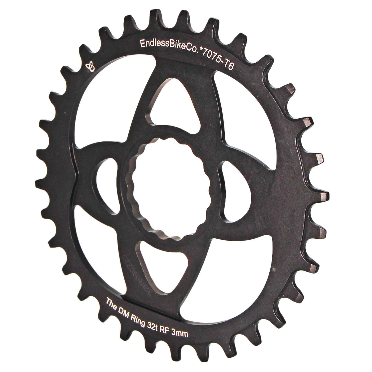 Endless Bike DM Chainring, Race Face DM 32T - Black — Send It Bikes