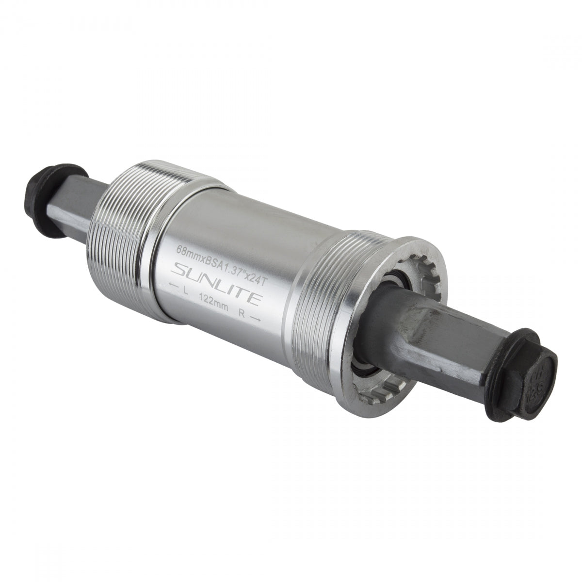 SUNLITE SL-55 BB 68mm x 122mm English Square JIS Alloy Bottom Bracket — Send It Bikes