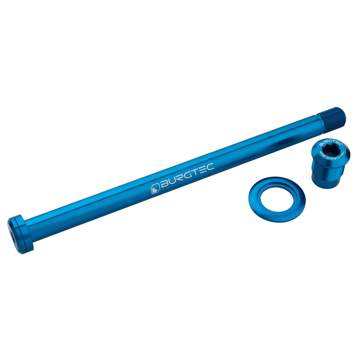Burgtec Trek 184.5mm Rear Axle - Deep Blue — Send It Bikes