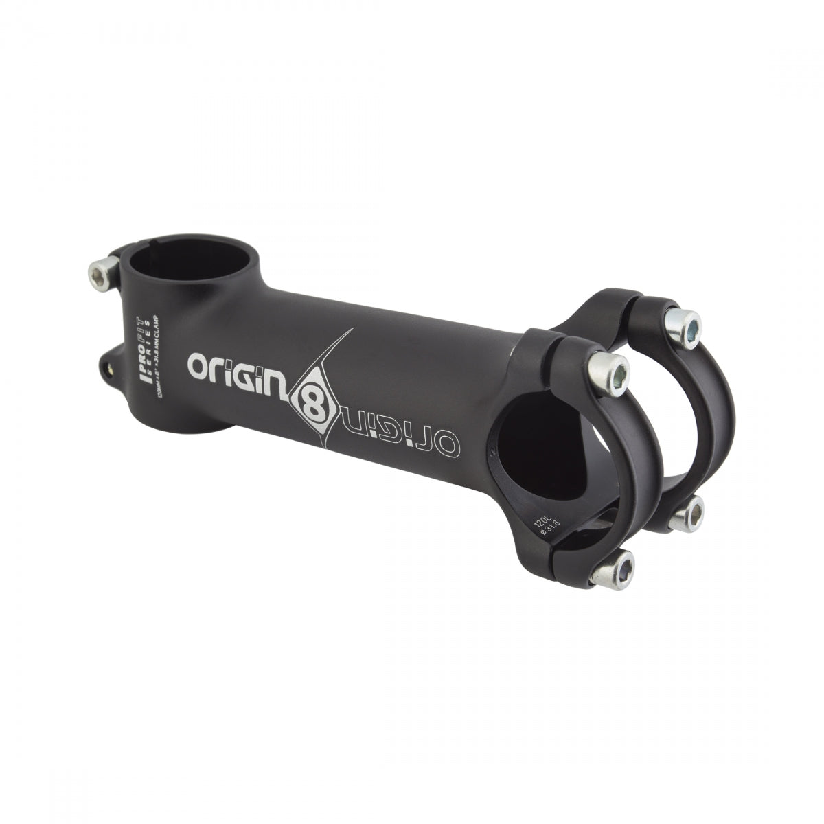 ORIGIN8 Pro Fit Alloy Ergo Bike Stem 120mm Length +/-8° Rise 31.8mm Ha ...