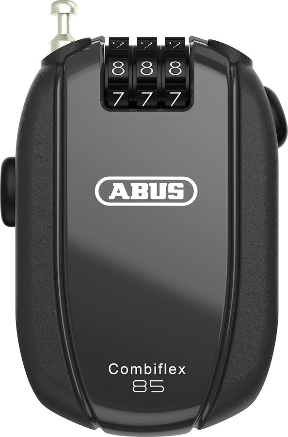Abus Combiflex Break Retractable Combo Lock - 85cm, Black — Send It Bikes