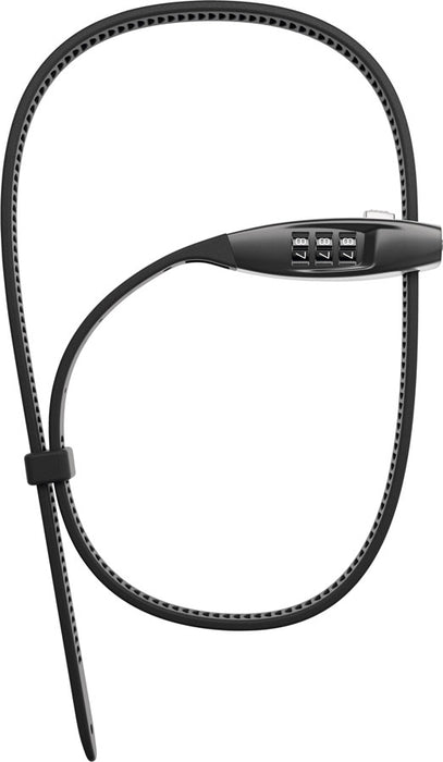 Abus Travel Guard 70 Combiflex Lock - Black — Send It Bikes