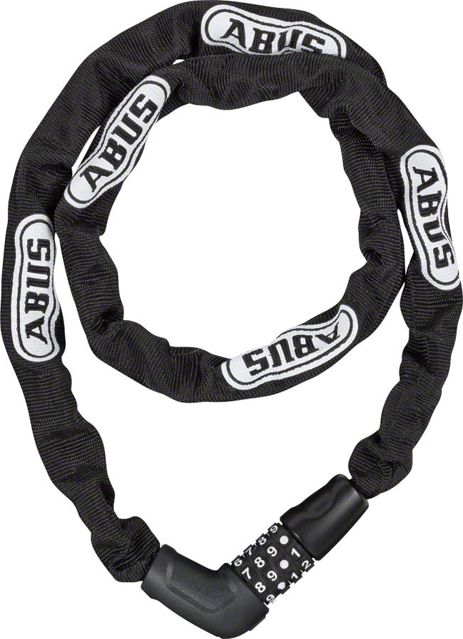 ABUS Steel-O-Chain 5805C Combination Lock: 110/5mm, Black — Send It Bikes