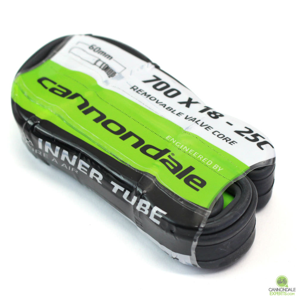 Cannondale 700c x 18 - 25c w/ 60mm Presta - Black Smooth w/ Removable ...