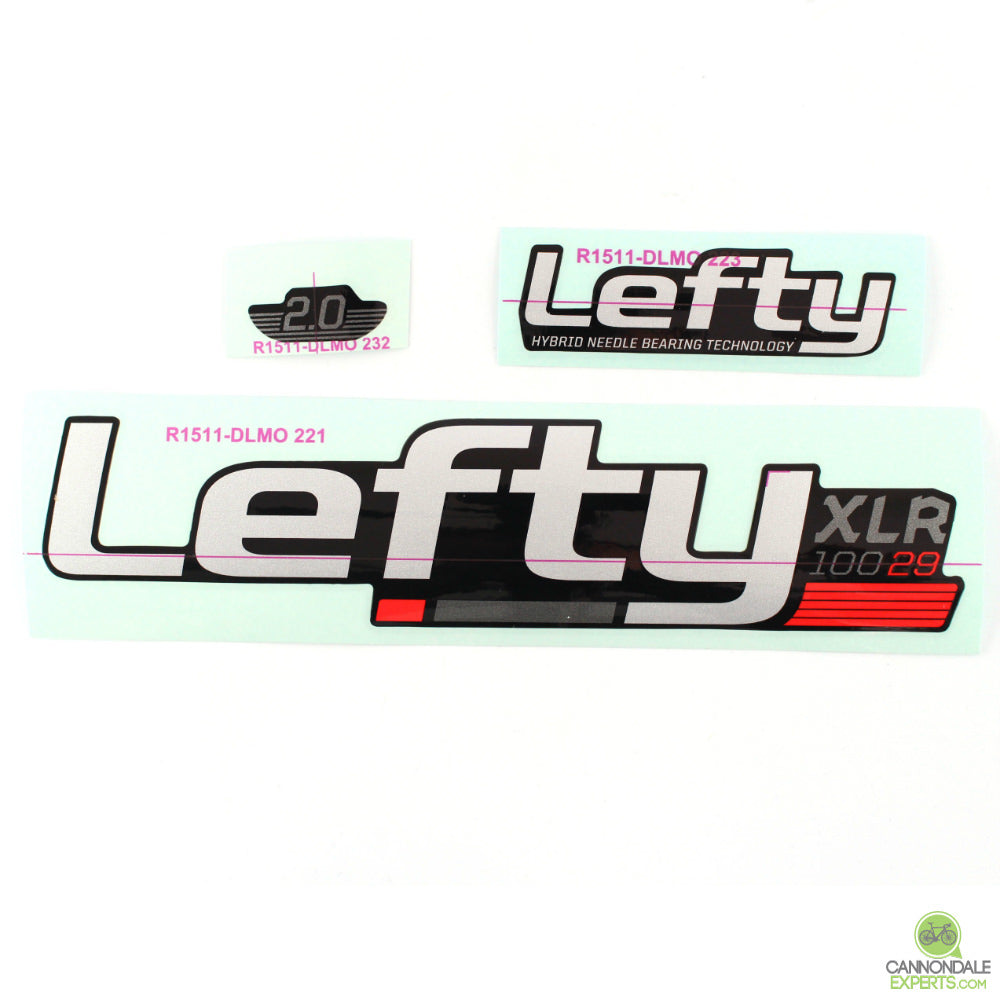 Cannondale Lefty 2.0 XLR 100 29 Scalpel 29 Silver Metallic/Red Decal S ...