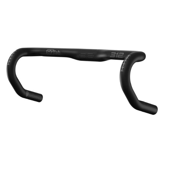 SQlab 312 Ergonomic Road Bar, (31.8) 42cm, Black — Send It Bikes