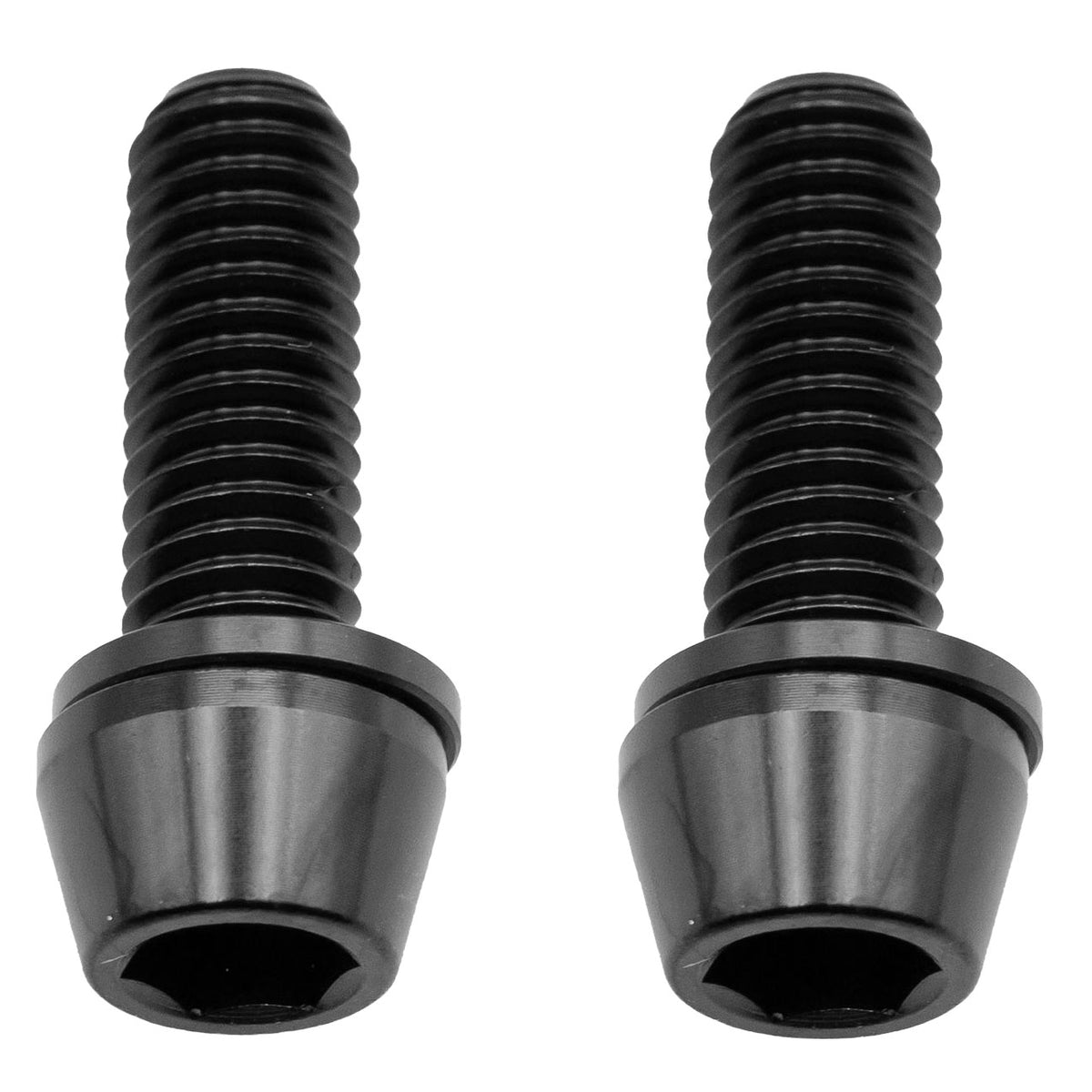 Better Bolts Ti Post Mount Caliper Bolts, 18mm, Black, 2/Count — Send ...