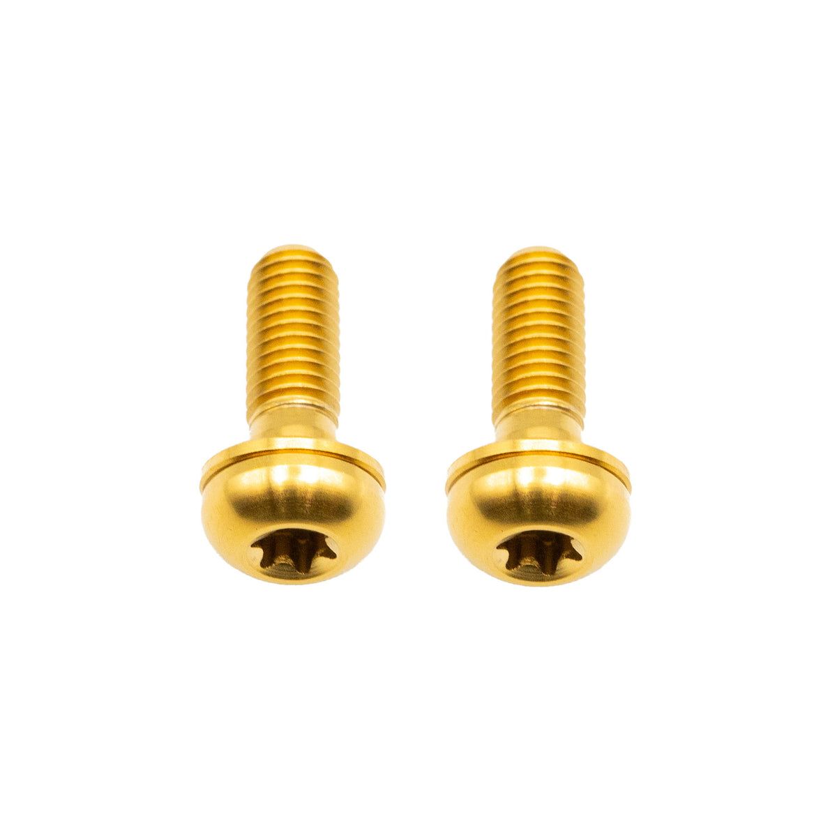Better Bolts Titanium Flat Mount Bolt Kit, 15mm, Gold, 2/Count — Send ...