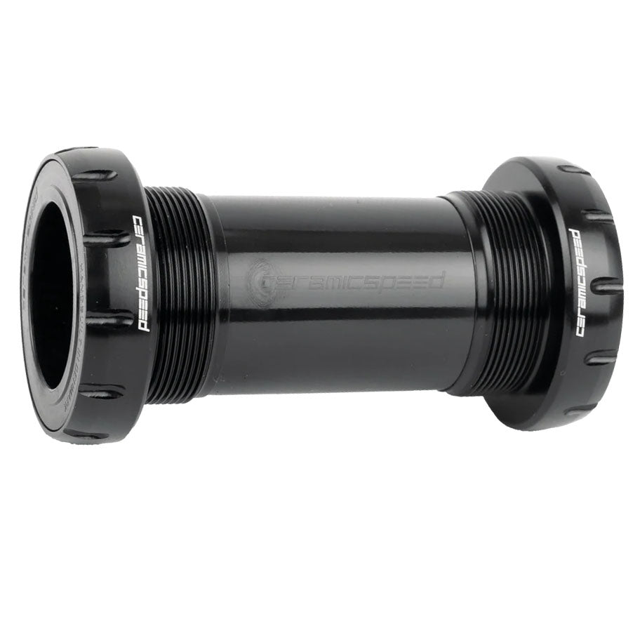CeramicSpeed BSA Threaded BB Alpha, Road, DUB, Black — Send It Bikes