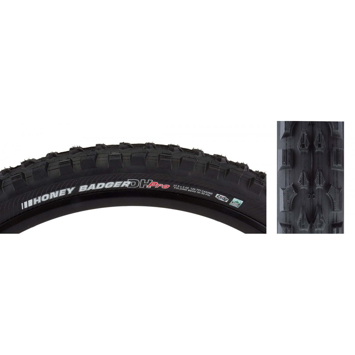 Kenda Honey Badger DH ProTR K tire, 27.5x2.4" 42/50 — Send It Bikes
