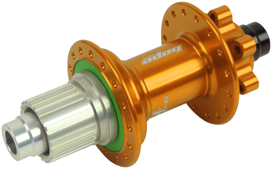 Hope Pro 4 Rear Hub - 12 x 148mm, 6-Bolt, Microspline, Orange, 32H ...