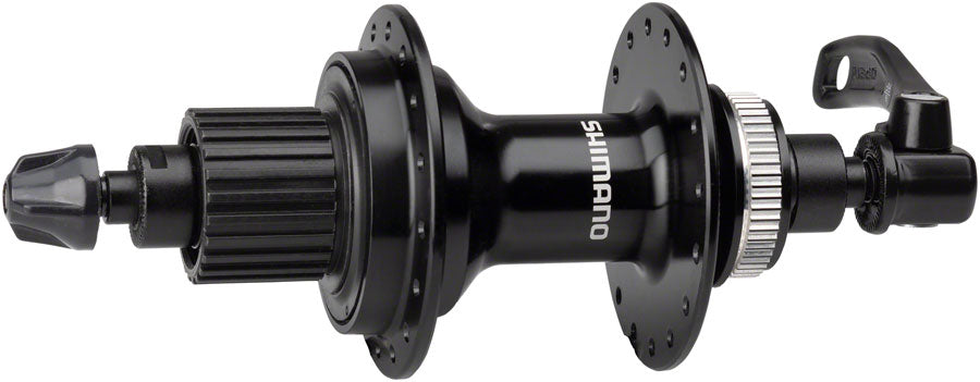 Shimano FH-MT500 Rear Hub - QR x 135mm, Center-Lock, Microspline, Blac — Send It Bikes