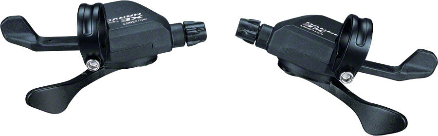 microSHIFT XE Marvo Trigger Shifter Set, 9-Speed, Double/Triple, Compa ...